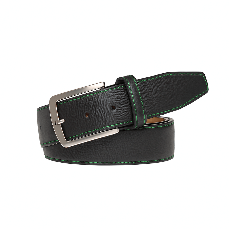 Brown Saffiano Belt